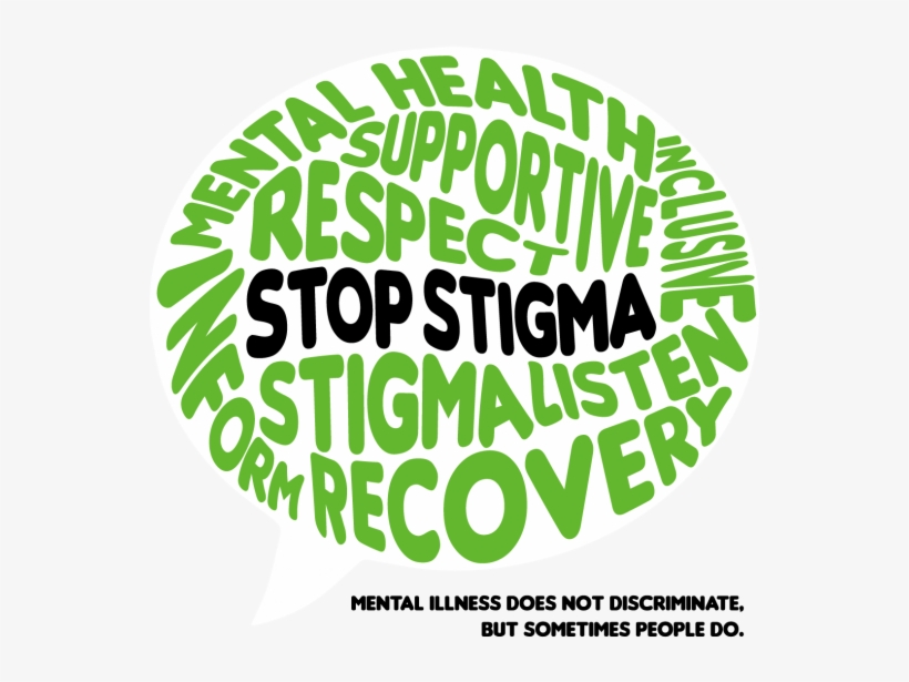 Stop Stigma - Mental Health Cure Stigma - Free Transparent PNG Download ...