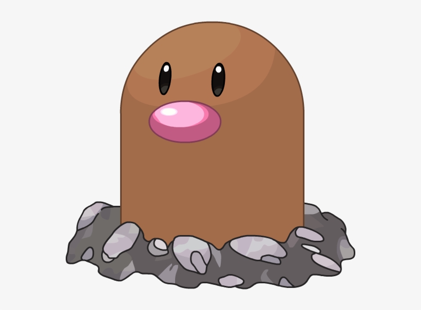 [view Image] - Diglett Pokemon Vector - Free Transparent PNG Download ...