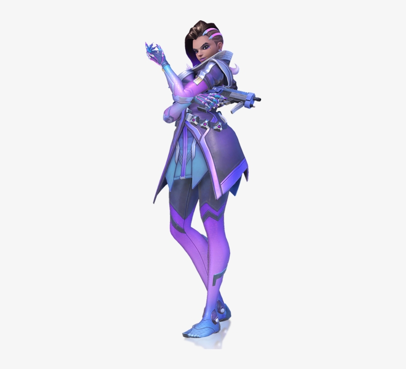 Sombra Render - Overwatch Sombra - Free Transparent PNG Download - PNGkey