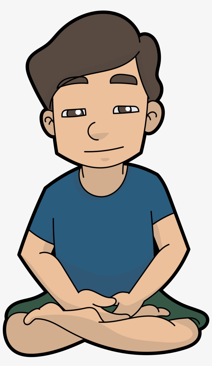 Relaxing Clipart Relaxed Man - Relaxed Cartoon Png - Free Transparent ...