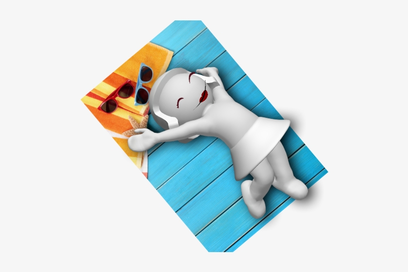 Relaxing - Cartoon - Free Transparent PNG Download - PNGkey