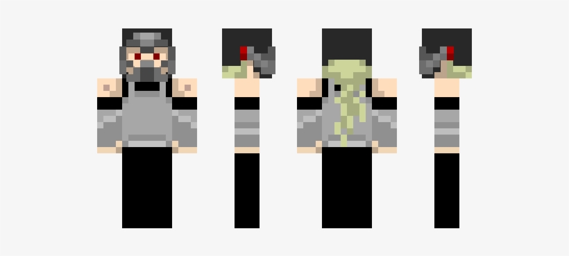 Minecraft Skin Shikamaru - Minecraft Ismet Rg Skin - Free Transparent ...
