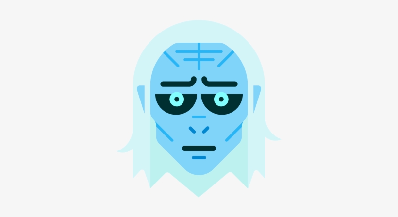 White Walker Sticker Pack Messages Sticker-0 - White Walker Emoji Png ...