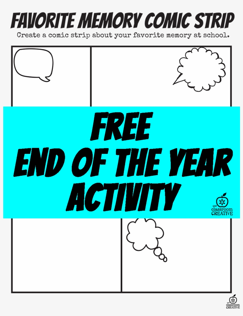 End Of The Year Superhero Favorite Memory Comic Strip - Favourite ...