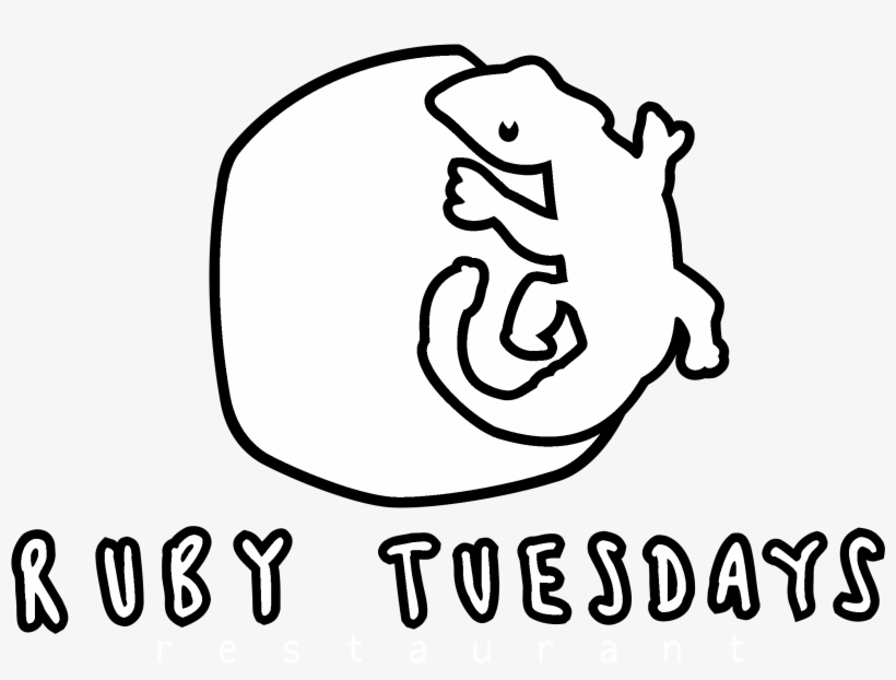 Ruby Tuesdays Logo Black And White - Denver - Free Transparent PNG ...
