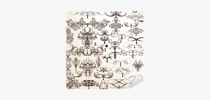 Collection Of Vector Flourishes And Decorative Swirls - Vector Graphics ...