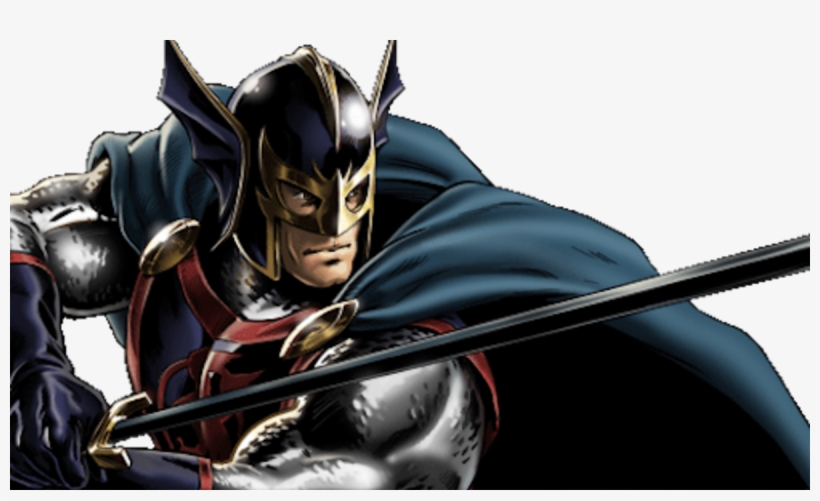 Captain Britain And The Black Knight - Free Transparent PNG Download ...