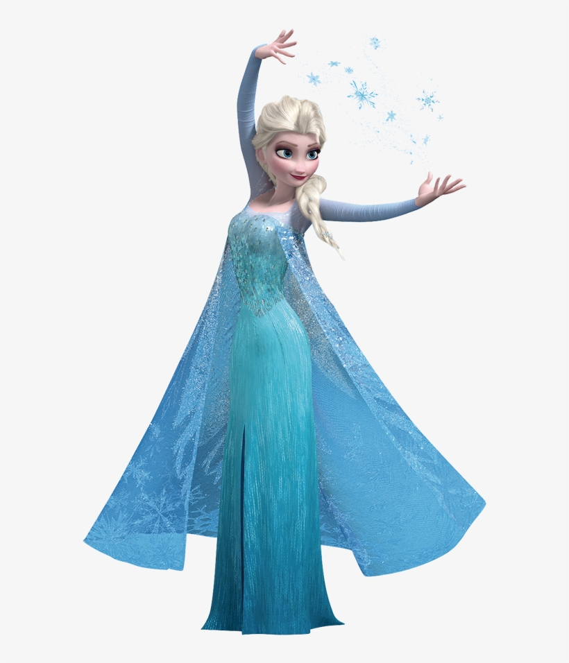 Elsa Built A Ice Castle On The Top Of The Mountain - Transparent Frozen ...