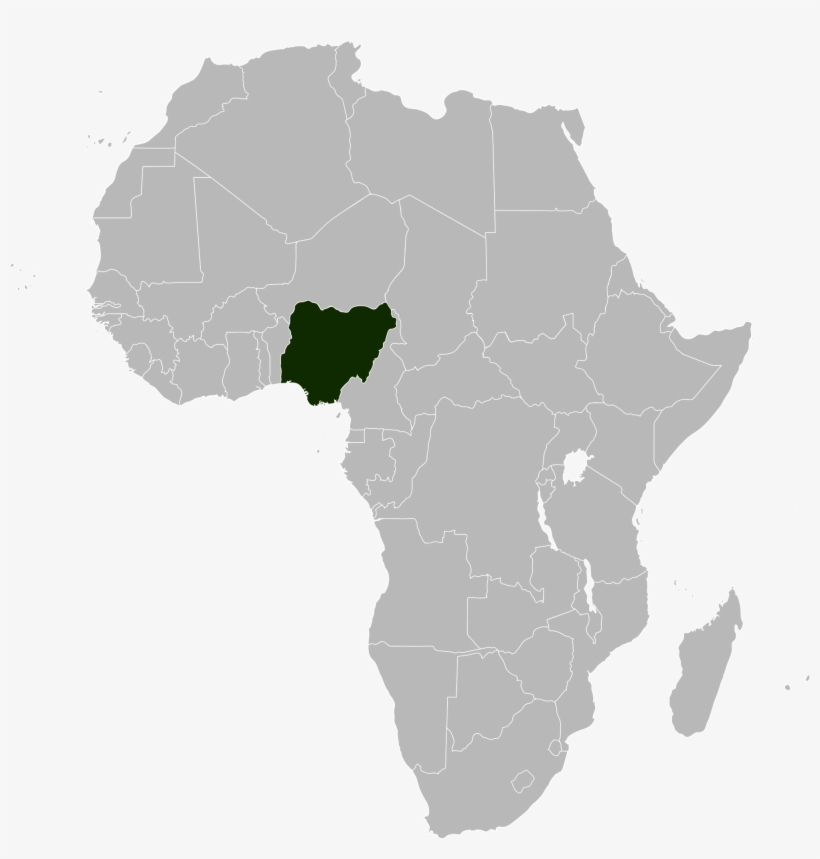 Open - Nigeria Map Africa Png - Free Transparent PNG Download - PNGkey
