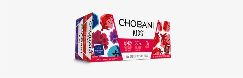 Chobani Kids Mixed Berry And Strawberry Greek Yogurt - Chobani Yogurt ...