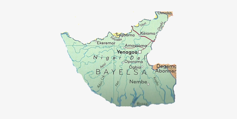 Bayelsa - Map Of Bayelsa State - Free Transparent PNG Download - PNGkey