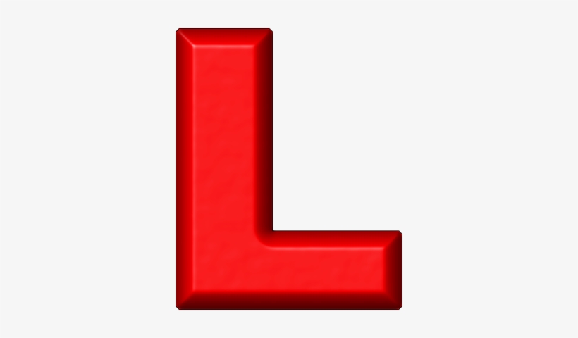 Red Refrigerator Magnet L - Letter L In Red - Free Transparent PNG ...