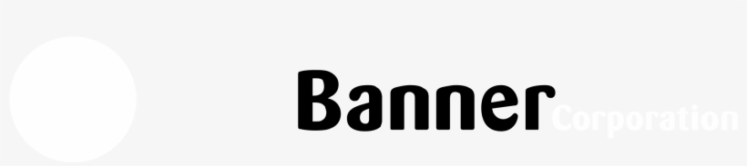 Banner Corporation 01 Logo Black And White - Graphics - Free ...