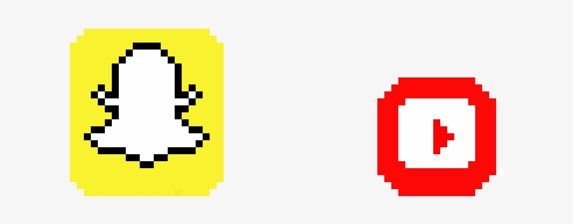 Snapchat And Youtube - Sticker - Free Transparent PNG Download - PNGkey