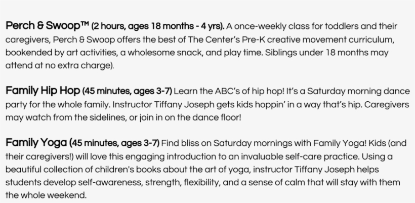 Pre-k Class Descriptions 2018 - Document - Free Transparent PNG ...