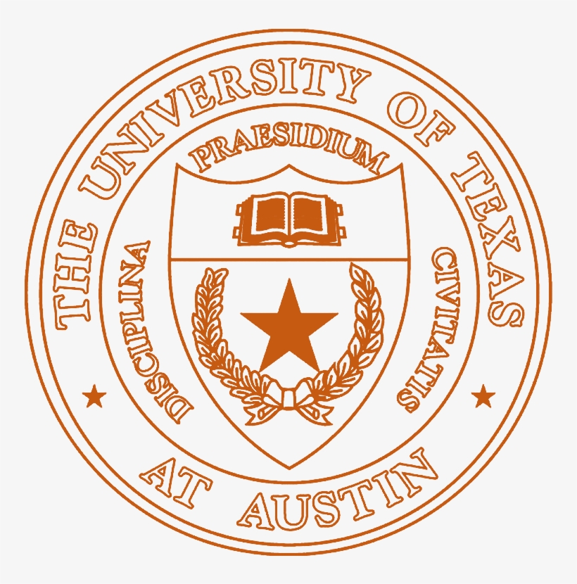 Large University Of Texas Seal Rgb - Logo Of University Of Texas - Free ...