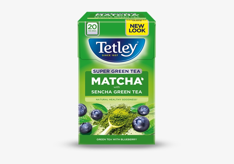 Matcha With Blueberry - Tetley Decaf 160 Tea Bags 500g - Free ...