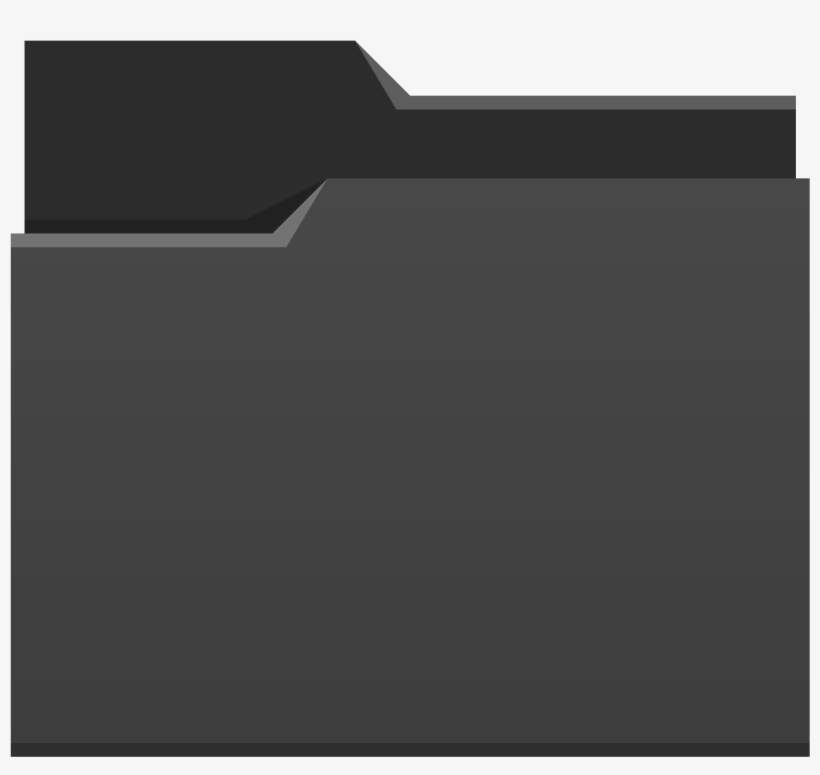 Open - Black File Folder Png - Free Transparent PNG Download - PNGkey