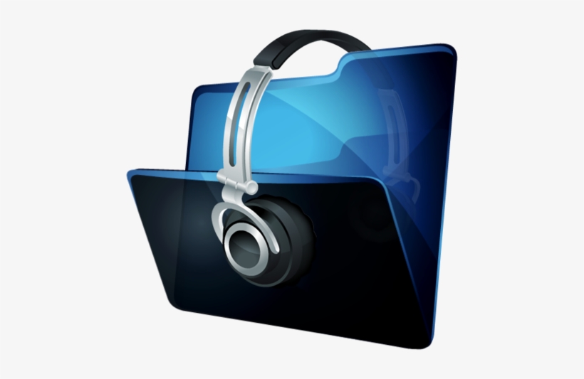 Folder Music Icon - Music Folder Icon Png - Free Transparent PNG ...