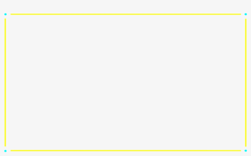 Yellow Border Frame Transparent - Yellow Border Transparent - Free ...