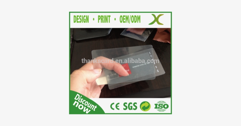 Best Pvc Material Plastic Transparent Business Card/ - Iso 9000 - Free ...