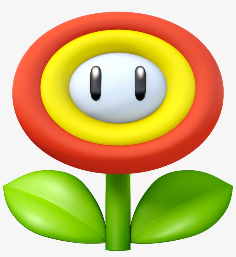 Clouds Clipart Super Mario - Super Mario Fire Plant - Free Transparent ...