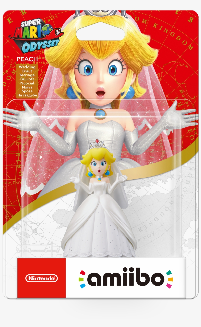 Super Mario Odyssey Amiibo Box Art - Amiibo Peach Mario Odyssey - Free ...