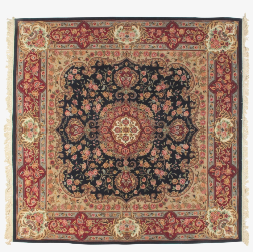 Square Sino Persian Carpet - Persian Rug Png - Free Transparent PNG ...