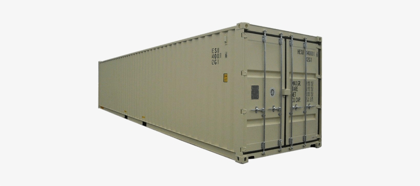 40ft Container Rental - Container Dry Box 40 - Free Transparent PNG ...
