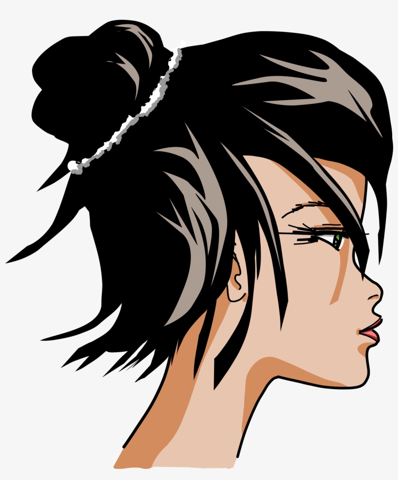 Big Image - Inkscape Волосы - Free Transparent PNG Download - PNGkey