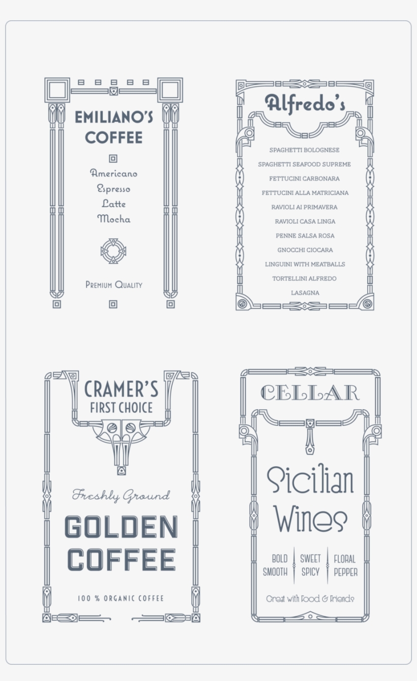 Download Paper Clipart Decorative Arts Art Deco - Document - Free ...