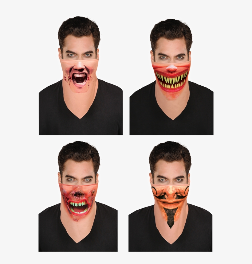Boo Rag Bandana Mask - Gentleman - Free Transparent PNG Download - PNGkey
