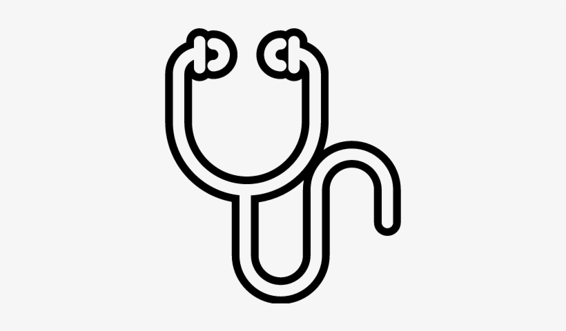 Stethoscope Outline