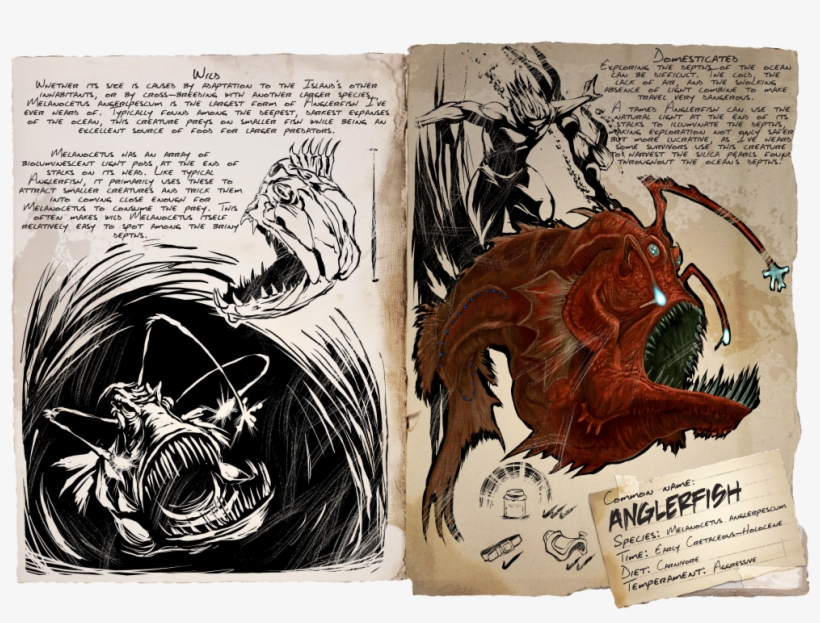 Prehistoric Angler Fish - Free Transparent PNG Download - PNGkey