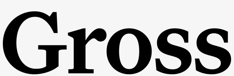 Gross Is Made In Usa Basic Apparel, Dyed On Demand - Gross Logo ...