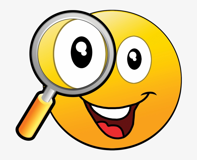 Emoji Magnifying Glass - Emoji With Magnifying Glass - Free Transparent ...