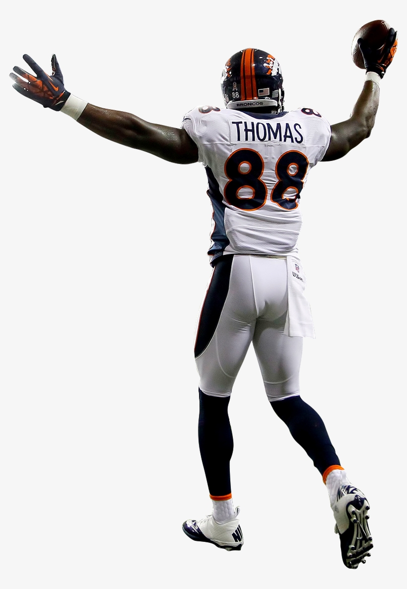Demaryius Thomas White Background - Free Transparent PNG Download - PNGkey
