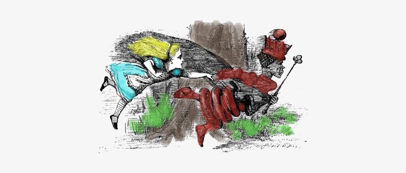 Red Queen Hypothesis - Red Queen Alice Running - Free Transparent PNG ...