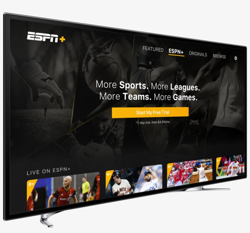 Espn Will Run $4 - Espn Inc. - Free Transparent PNG Download - PNGkey