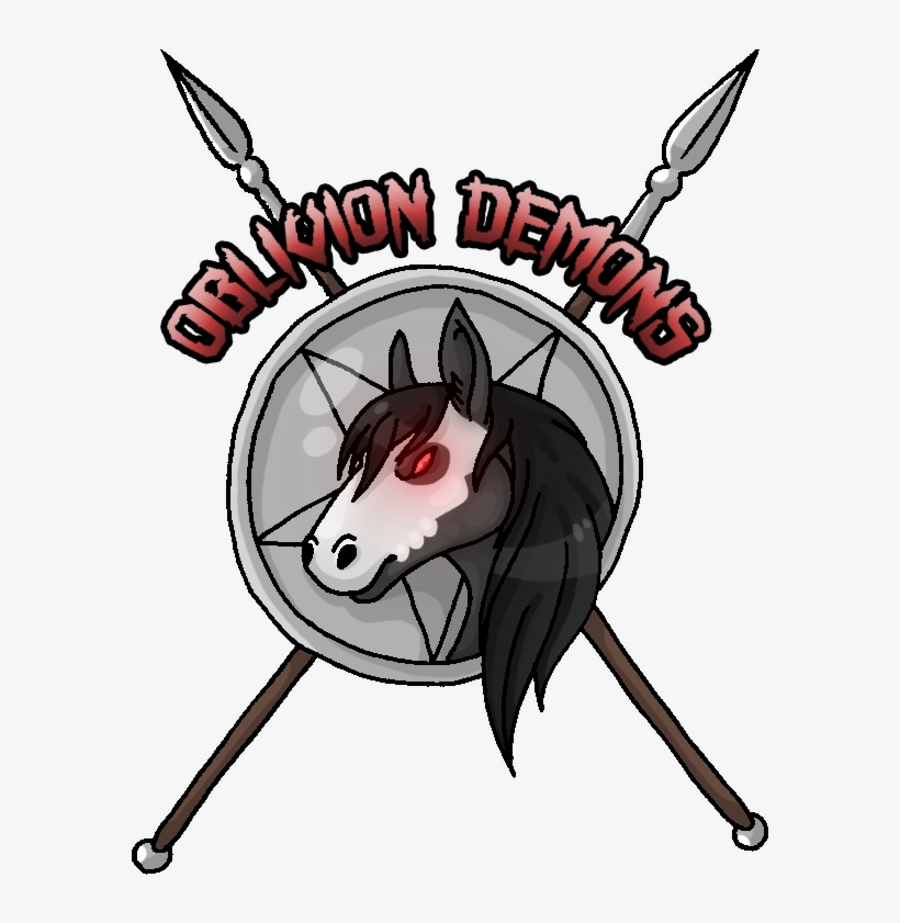 Oblivion Demons Logo - Cartoon - Free Transparent PNG Download - PNGkey