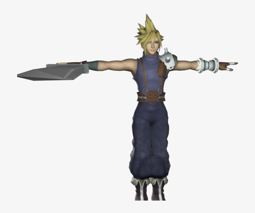Cloud - Action Figure - Free Transparent PNG Download - PNGkey