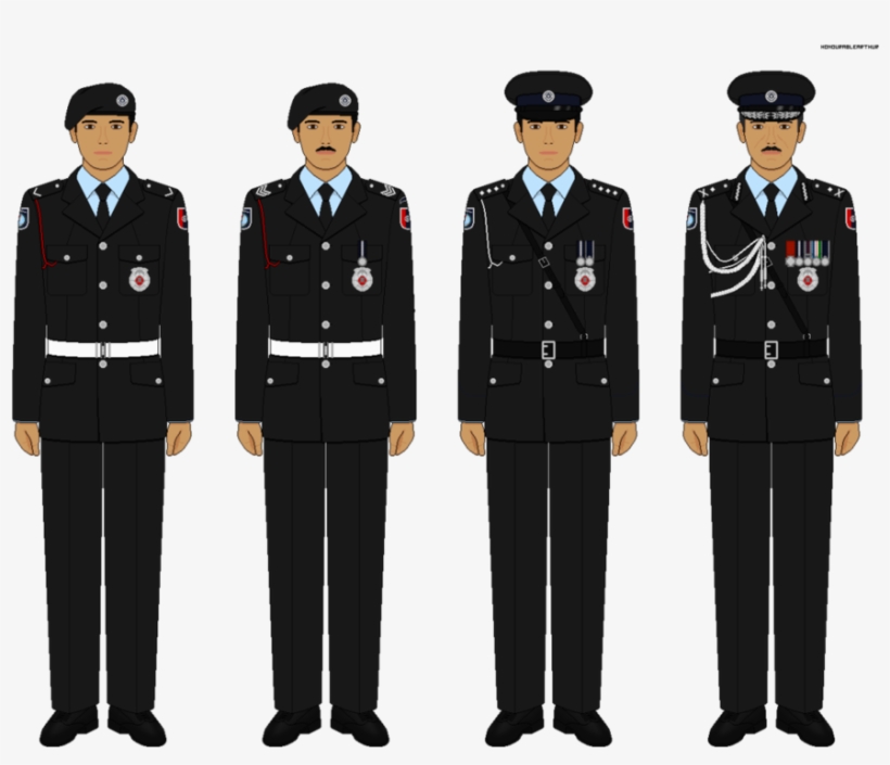 Police Officer Formal Uniform - Free Transparent PNG Download - PNGkey