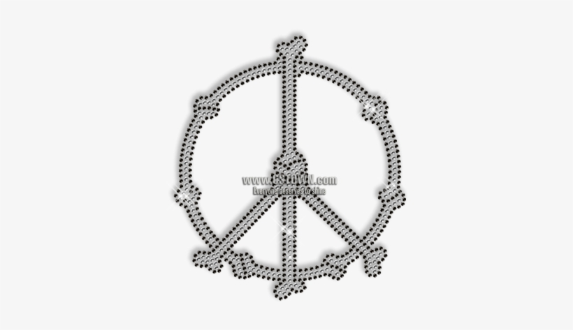 Hotfix Bones Strass Peace Sign Motif Pattern - Craigslist Gift Card ...