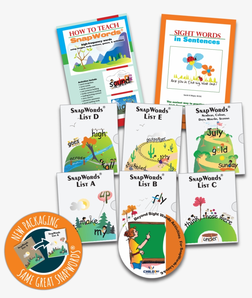 Kinesthetic Reading Kit - Teach Snapwords High-frequency Words - Free ...