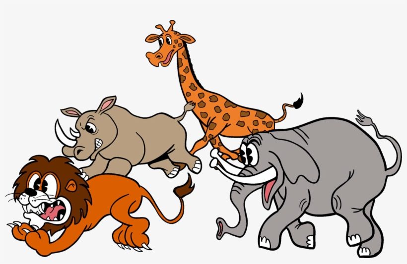 Escape From Central Park - Animals Escaping From The Zoo Clipart - Free ...