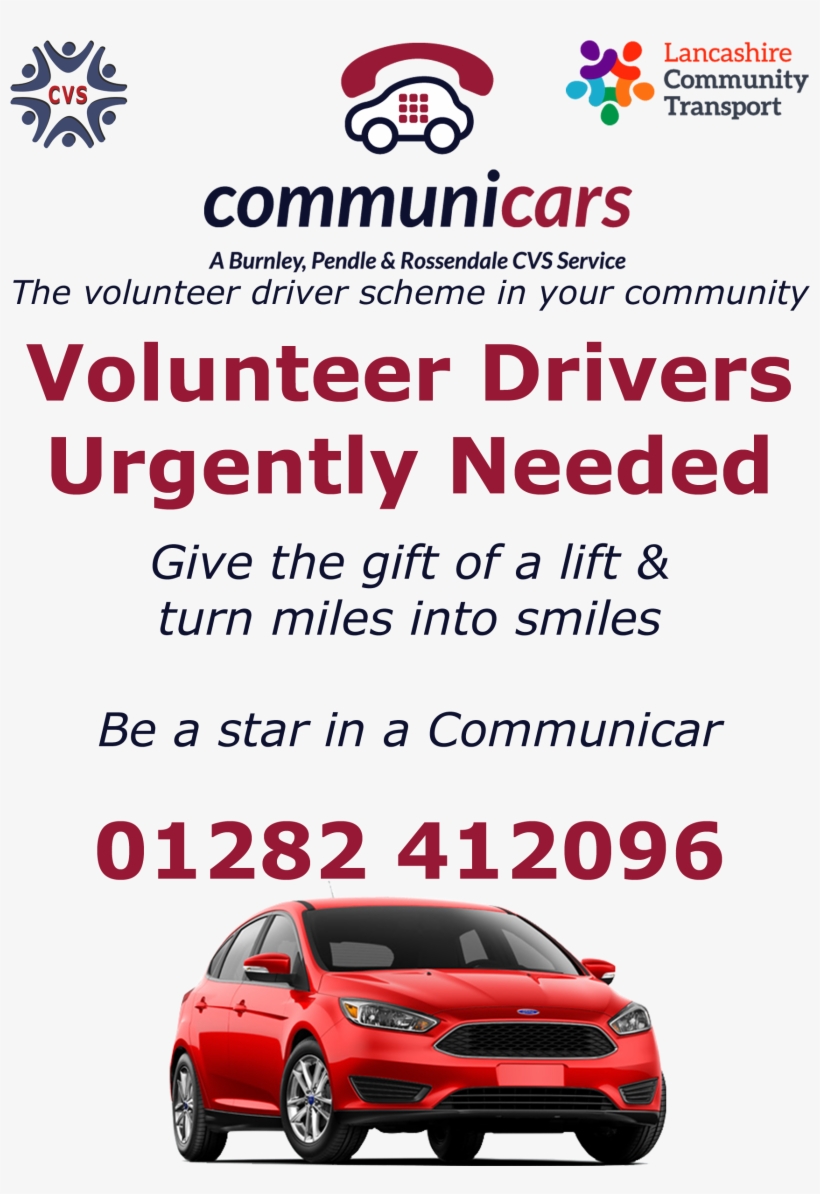 Communicars Volunteer Drivers Needed - Car Driver Is Needed - Free ...