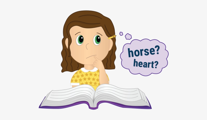 Little Girl Word Guessing - Guessing Student - Free Transparent PNG ...