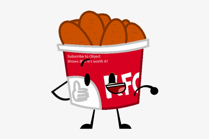 Chicken Bucket 5 - Chicken Nugget Object Show Bfb - Free Transparent ...