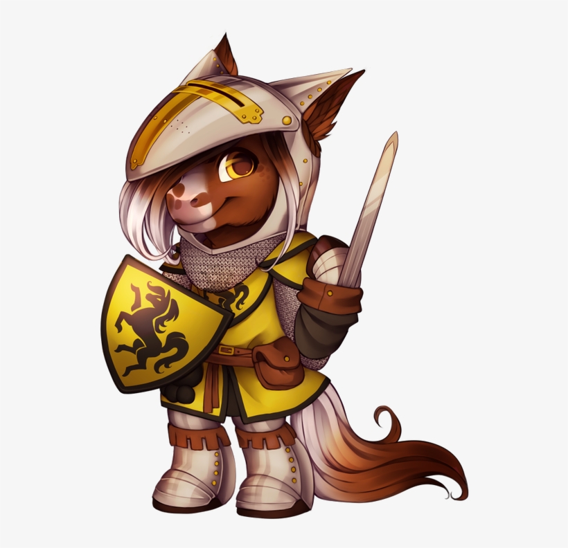 Knight Horse - Furry Knight Png - Free Transparent PNG Download - PNGkey