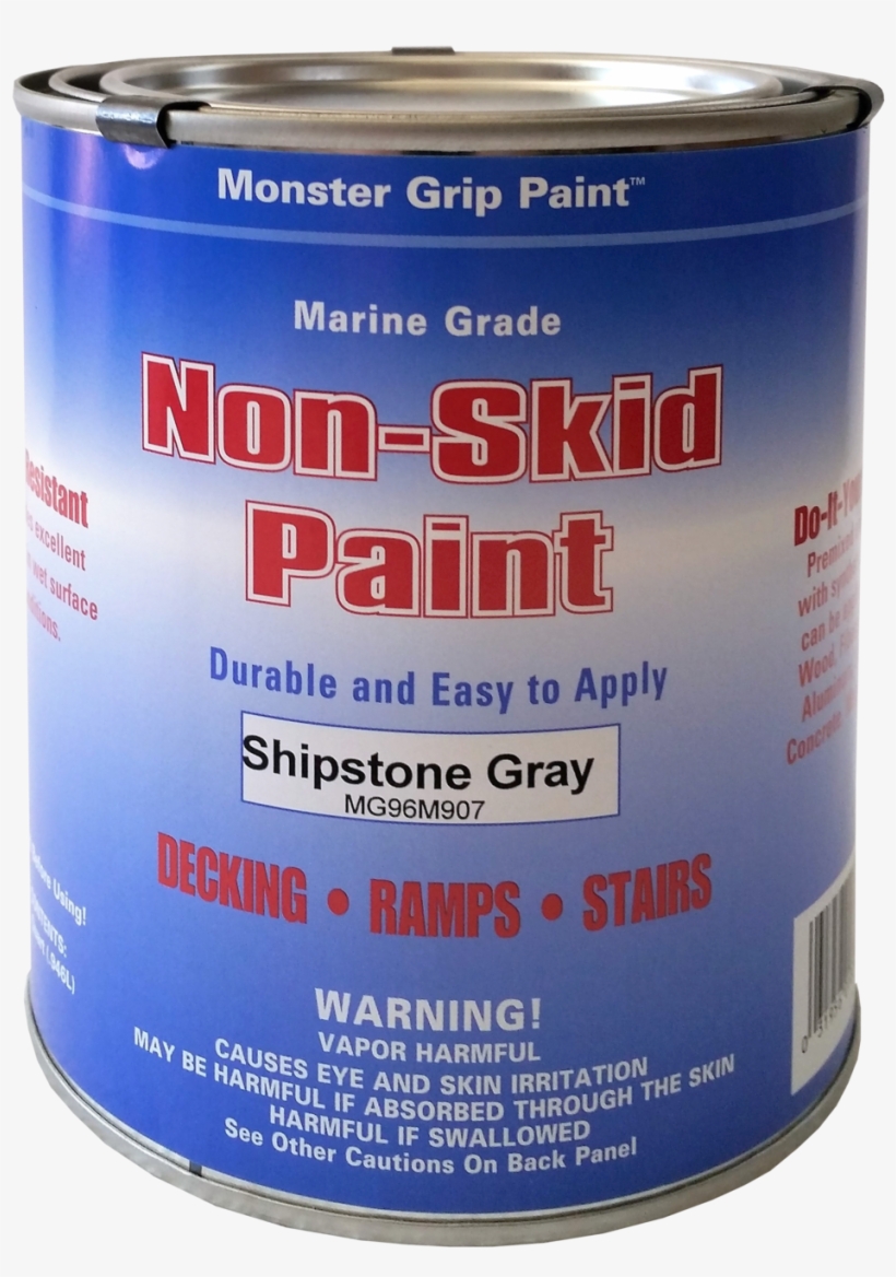 Non Skid Paint Marine Epoxy * Made In Usa - Paint - Free Transparent ...